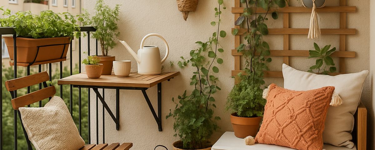 Comment aménager un petit balcon - Moments Déco